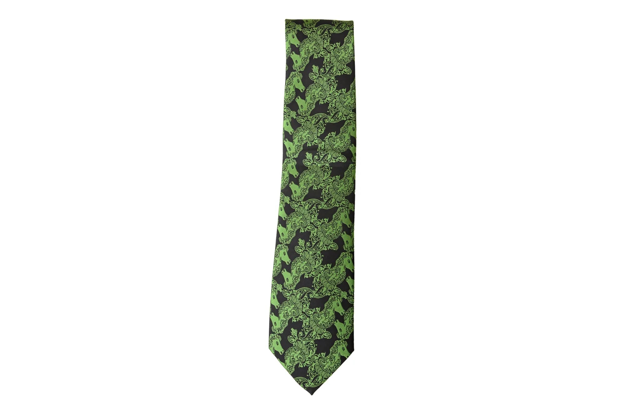 Green Paisley - Chess Tie – House of Staunton