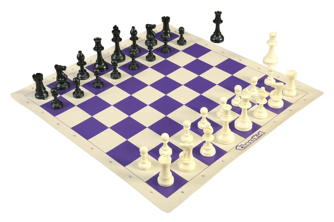 ChessKid Regulation Chess Set & Board Combination Kit – House of Staunton