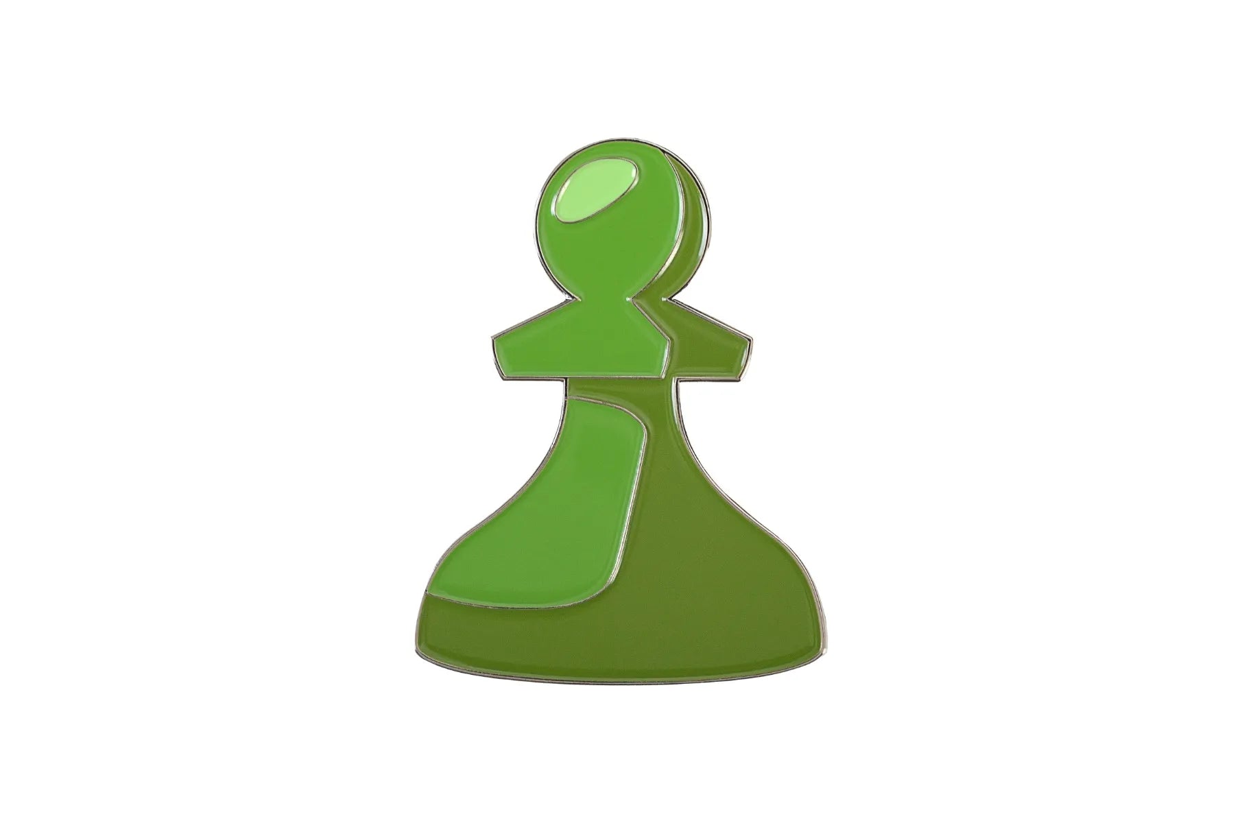 Chess.com Branded Green Pawn Magnet – House of Staunton
