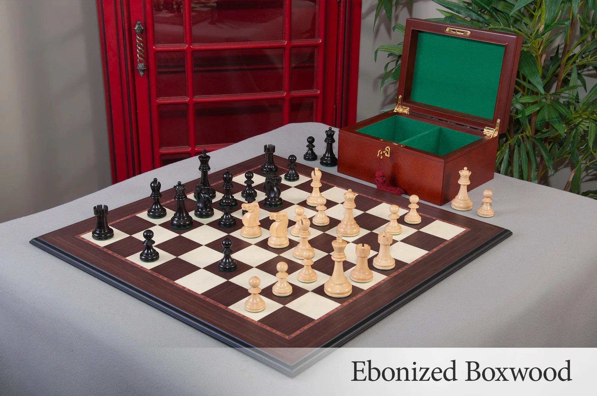 The Reykjavik II Series Chess Set, Box, and Board Combination – House ...