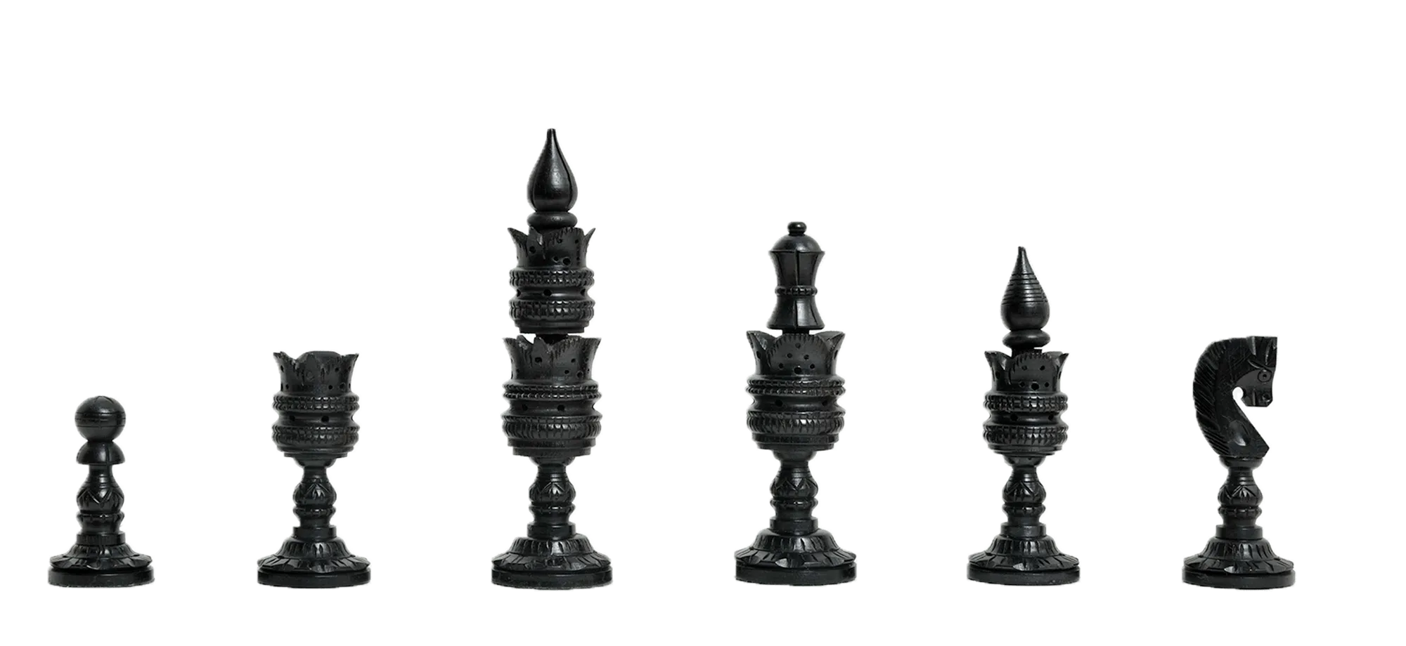 The Empire Series Lotus Chess Set - 4.0" King – House of Staunton