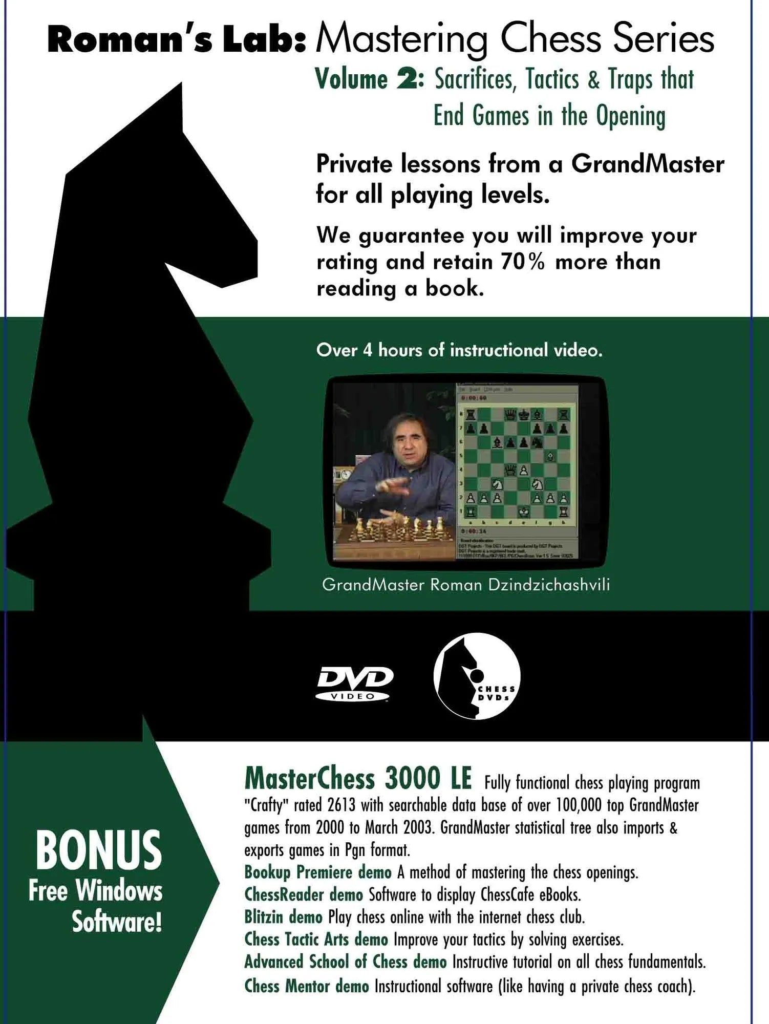 E-DVD ROMAN'S LAB - VOL 2 - Sacrifices, Tactics & Traps – House of Staunton