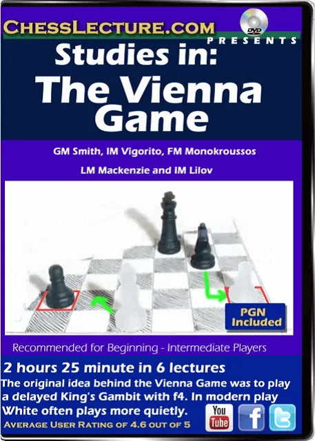 Studies in The Vienna Game - Chess Lecture - Volume 150 – House of Staunton