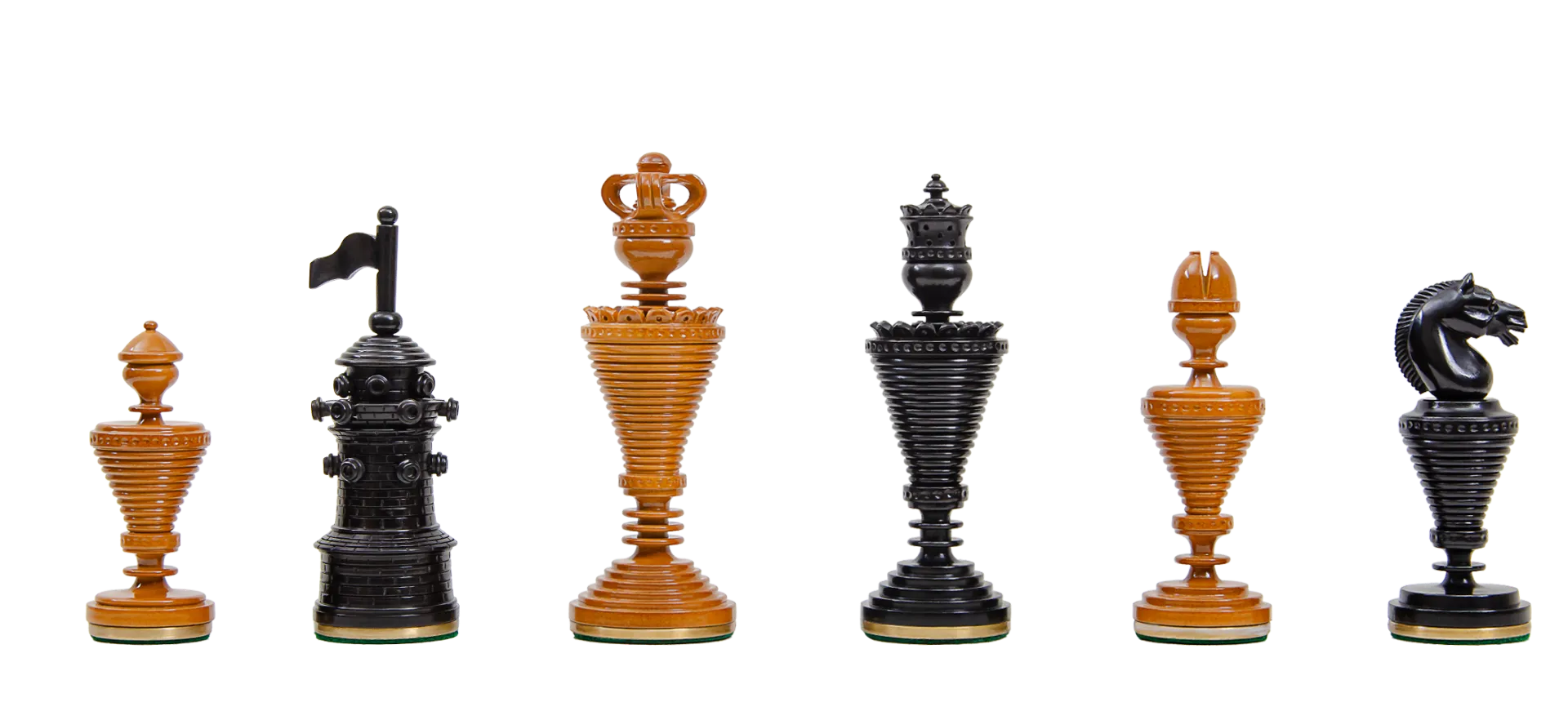 The Anglo-Dutch Reproduction Series Luxury Wood Chess Pieces - 4.75 ...
