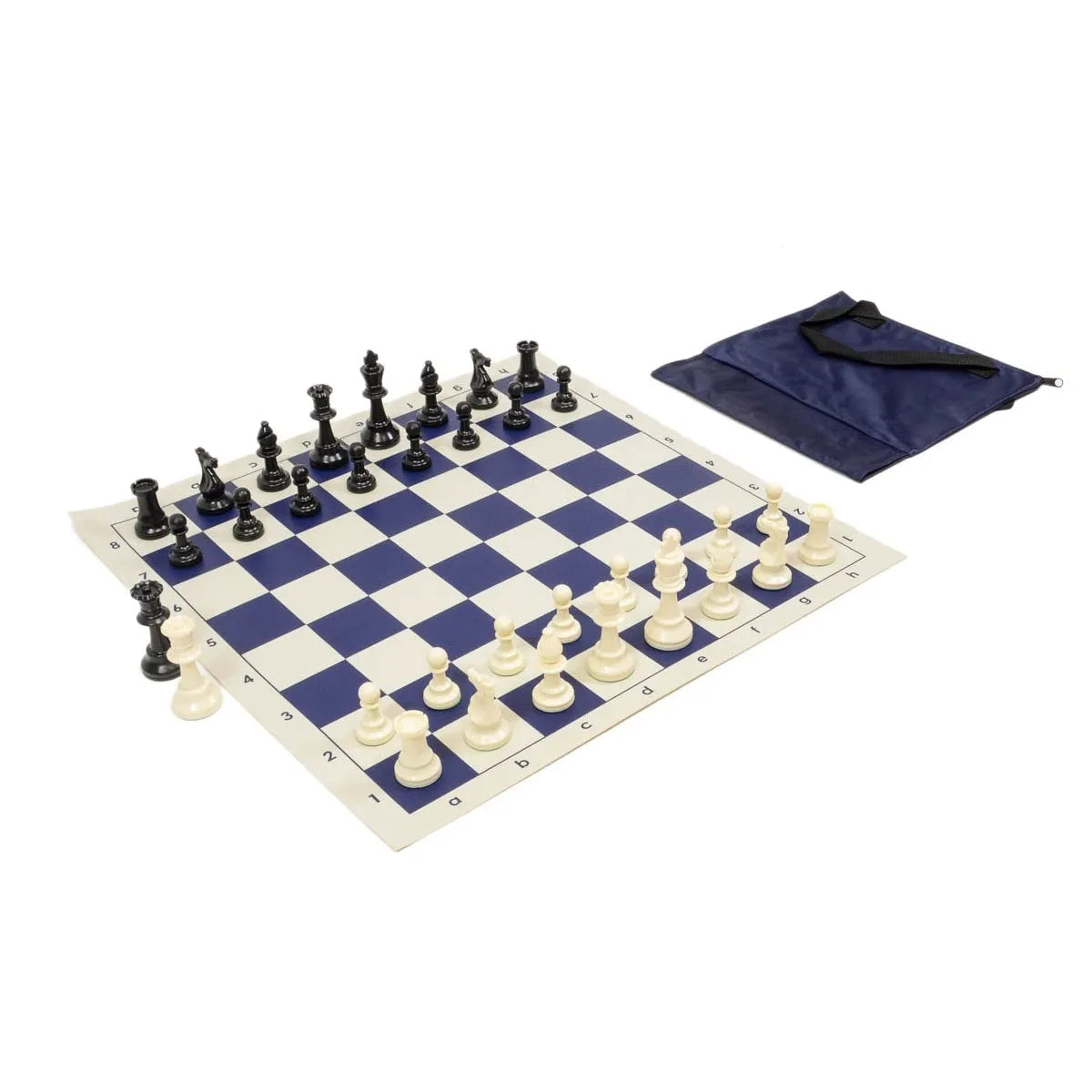Wholesale Chess Triple Weighted Starter Chess Set Combo - Blue – House ...
