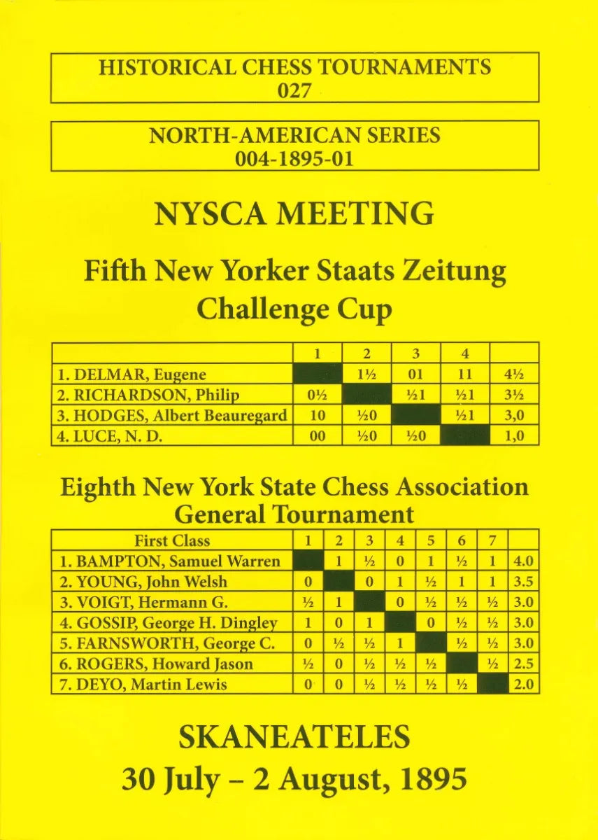 NYSCA Meeting, Skaneateles 1895 – House of Staunton
